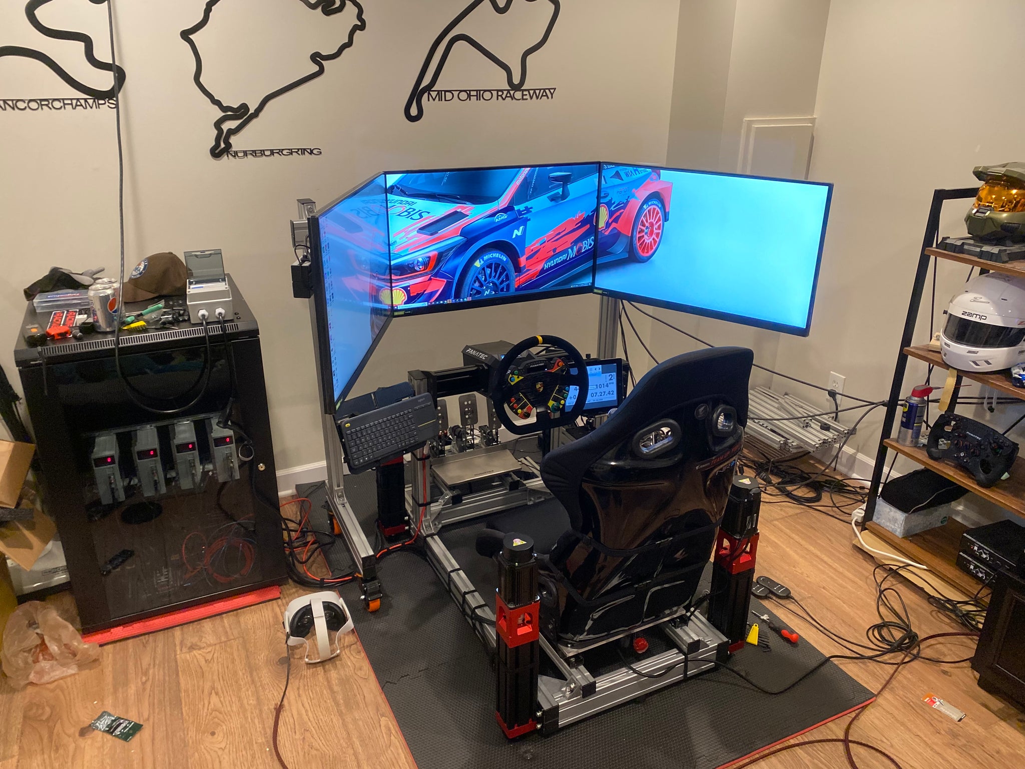 Another new customer from 🇺🇸 with RS MEGA+ – eRacing-Lab